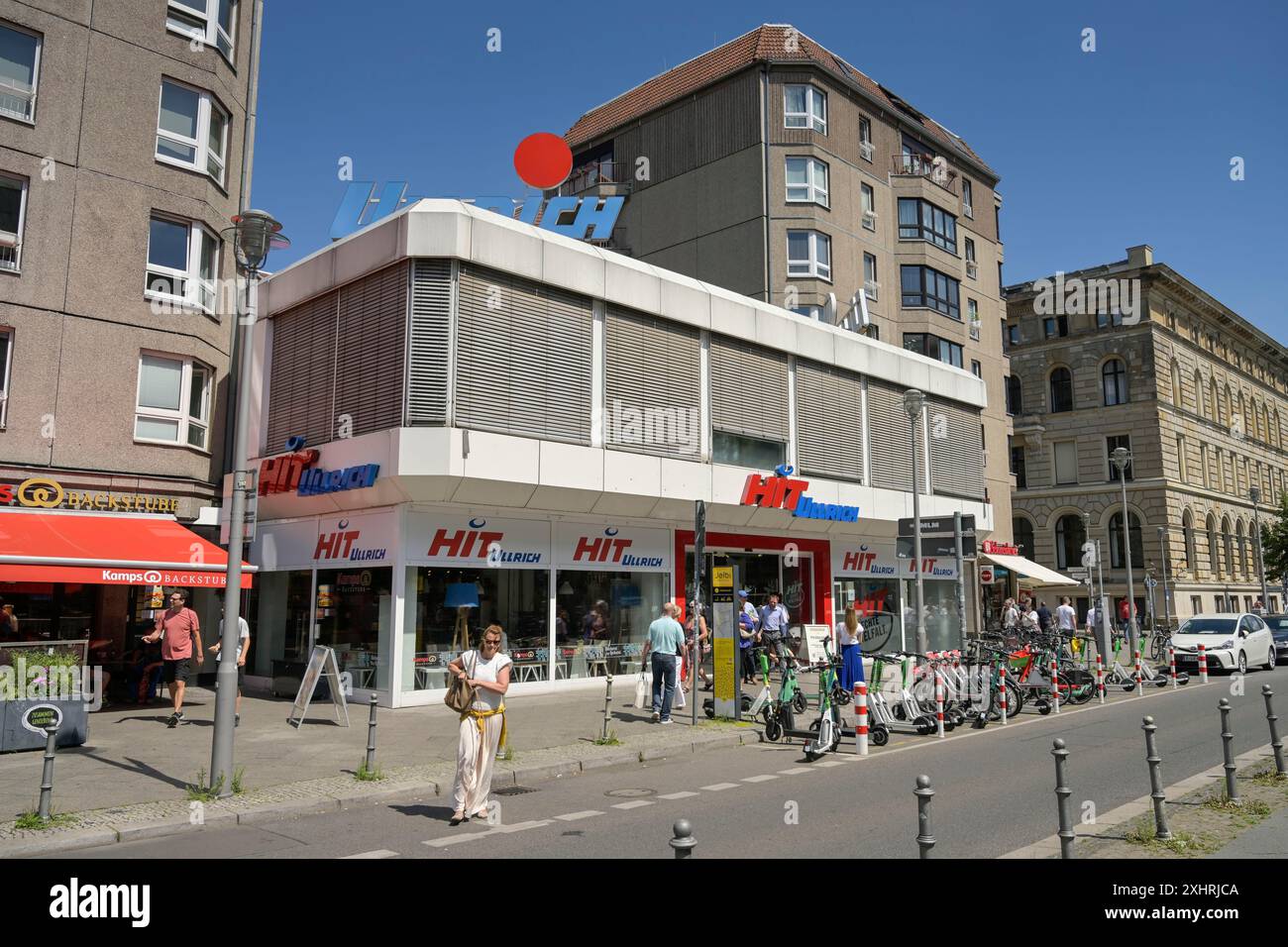 Supermarket Hit Ullrich, Mohrenstrasse, Mitte, Berlin, Germany Stock ...