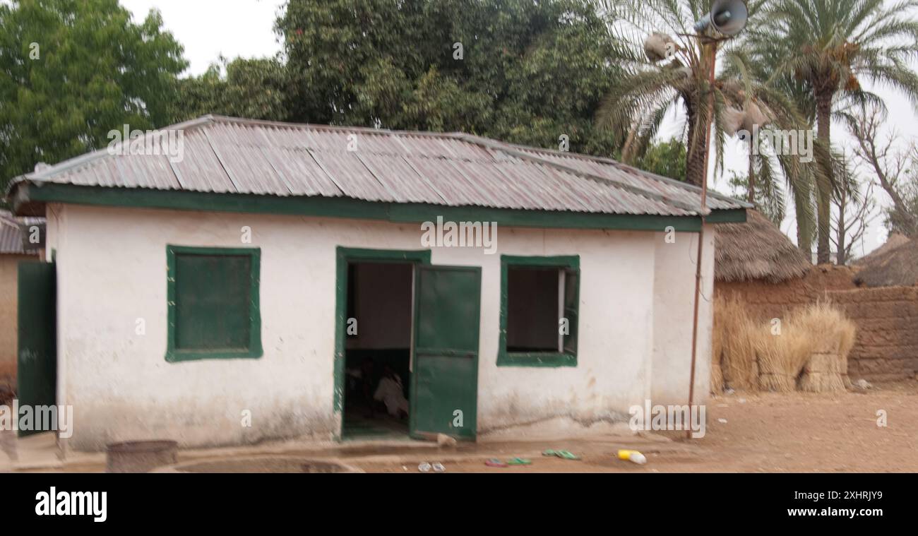 Homestead, Small village, Bauchi State, Nigeria, Africa. Bauchi is the ...