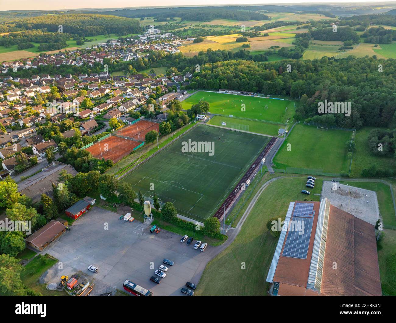 Big tennis facility hi-res stock photography and images - Alamy