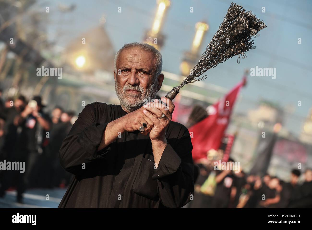Muharram self flagellation hi-res stock photography and images - Alamy