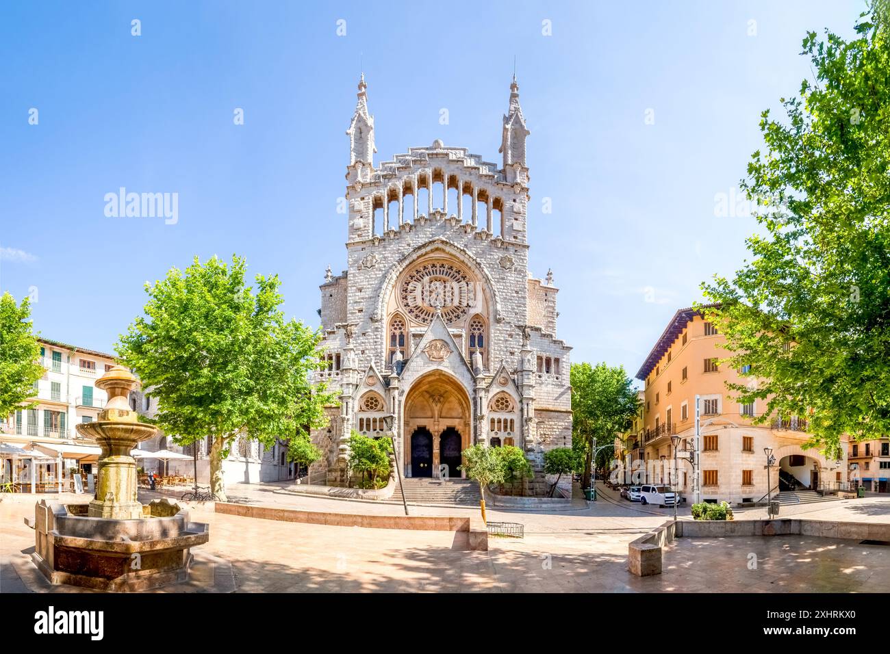 Old city of Soller, Mallorca, Spain Stock Photo - Alamy