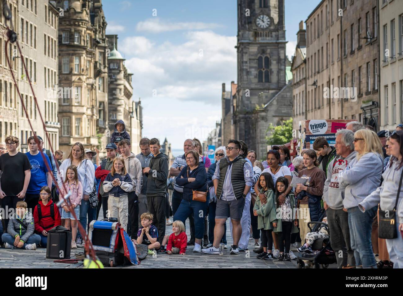 Audience at a performance, world's largest cultural festival The Fringe ...