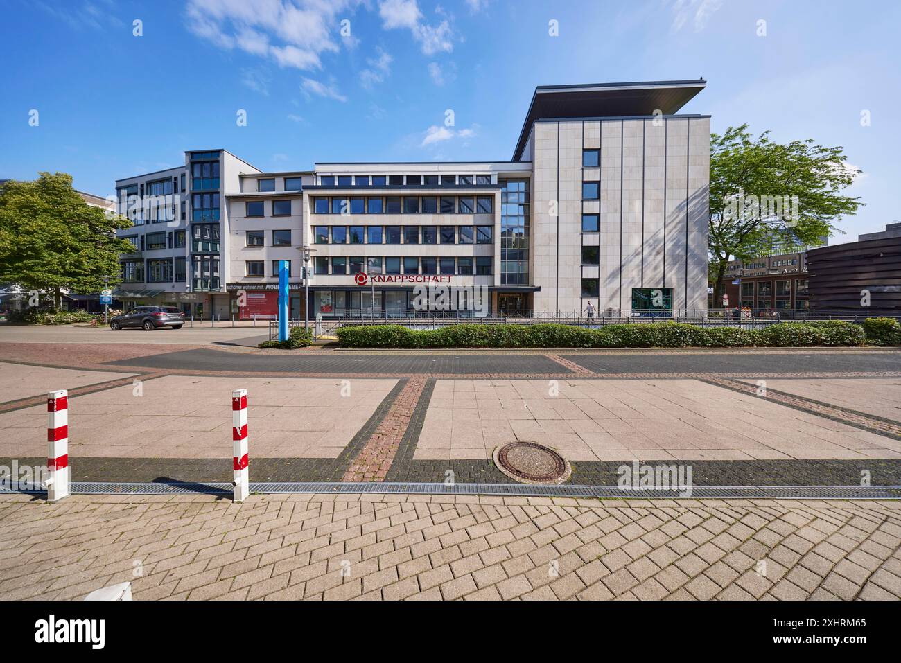 Social insurance institution Knappschaft in the city centre of Essen ...
