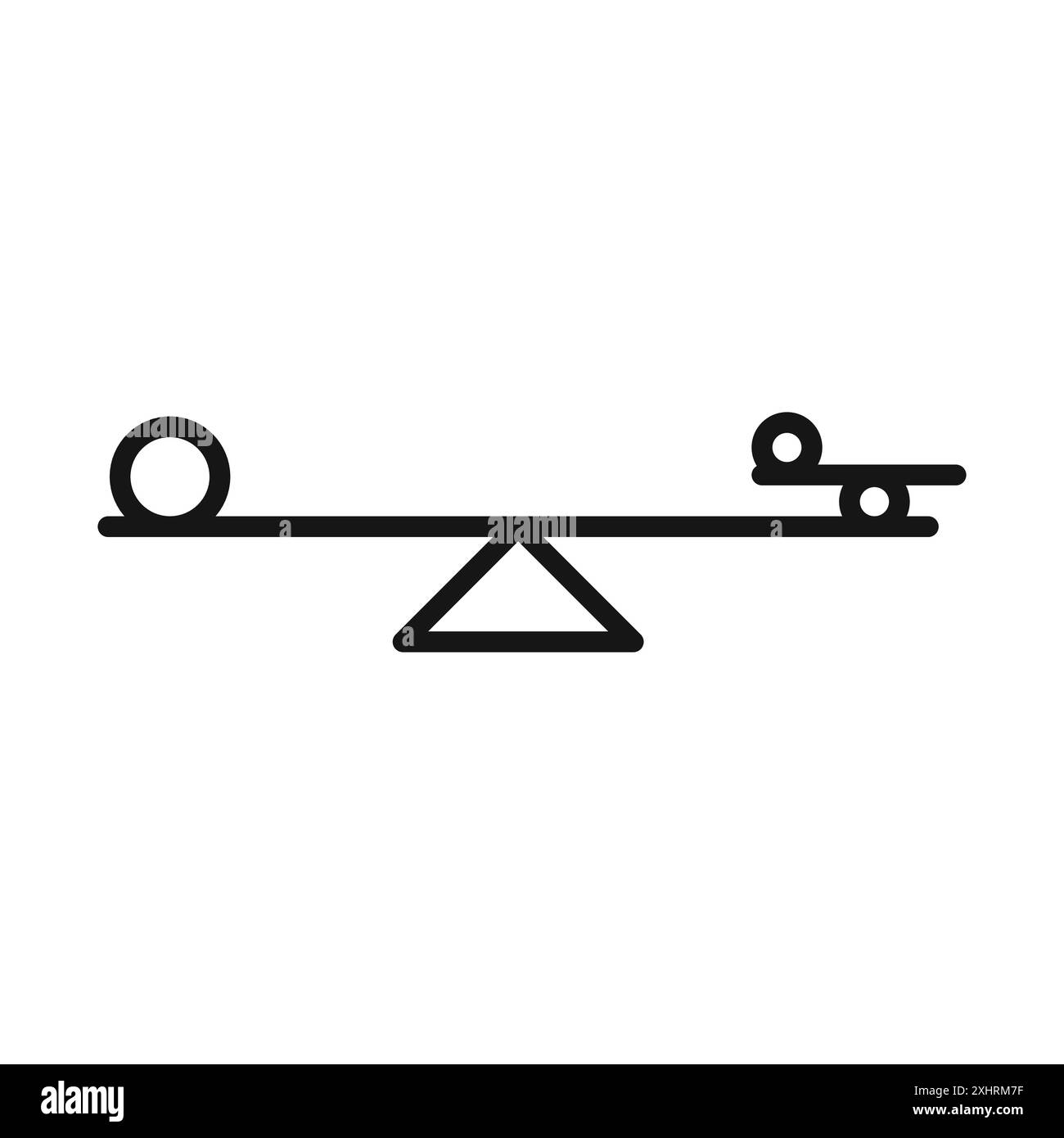 balancing icon Black line art vector in black and white outline set ...