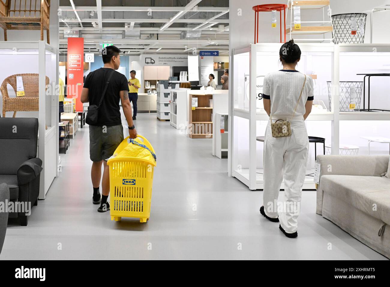 Ikea showroom living room Stock Photo - Alamy