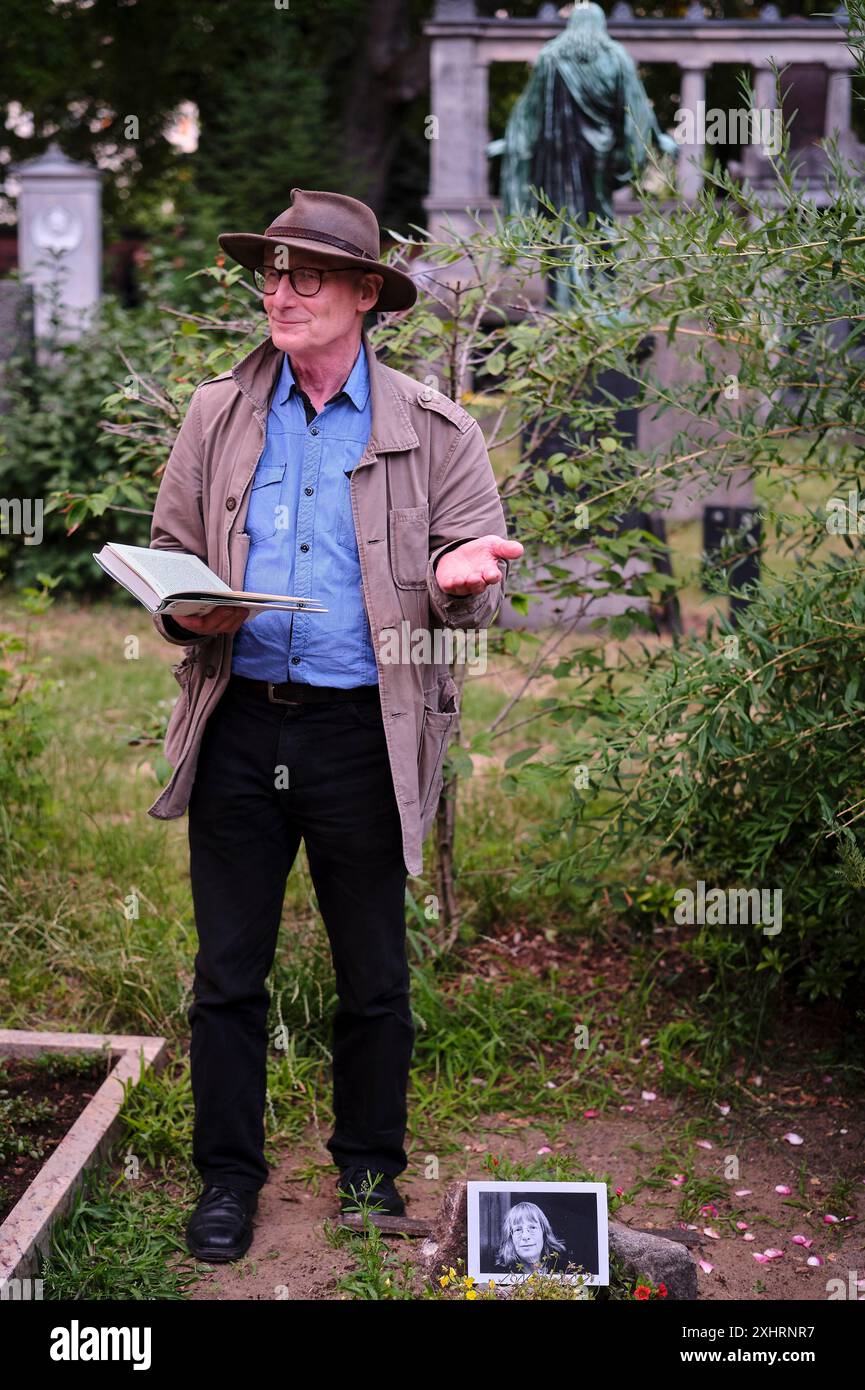 Germany, Berlin, 15 June 2024, witching hour at Dorotheenstaedtischer ...