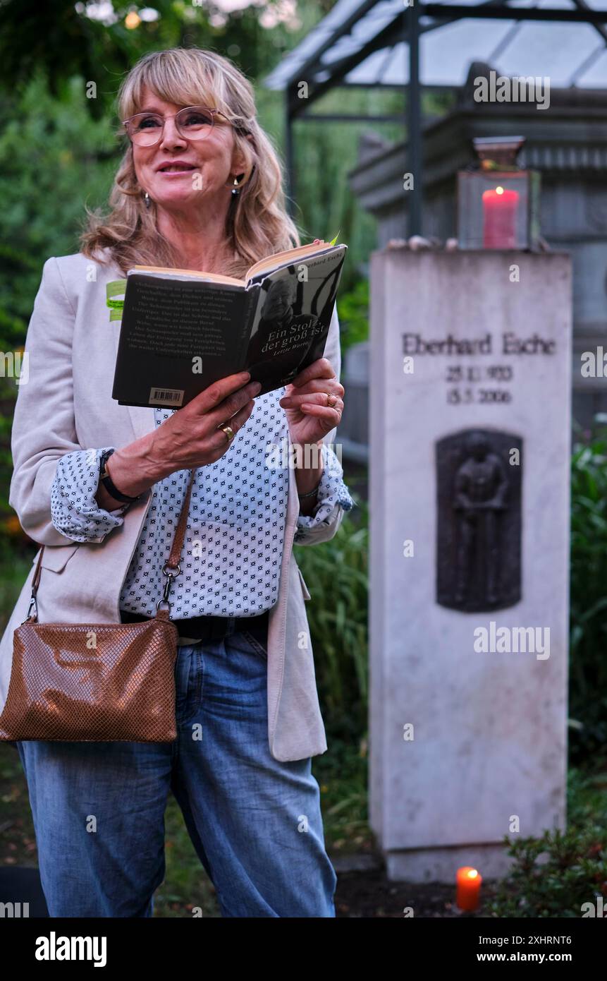 Germany, Berlin, 15 June 2024, witching hour at Dorotheenstaedtischer ...