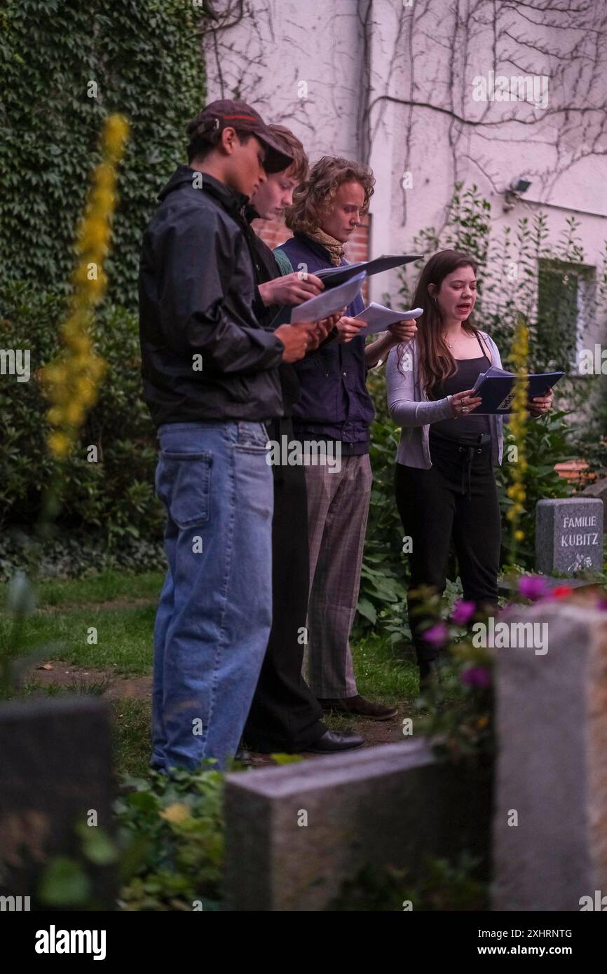 Germany, Berlin, 15 June 2024, witching hour at the ...