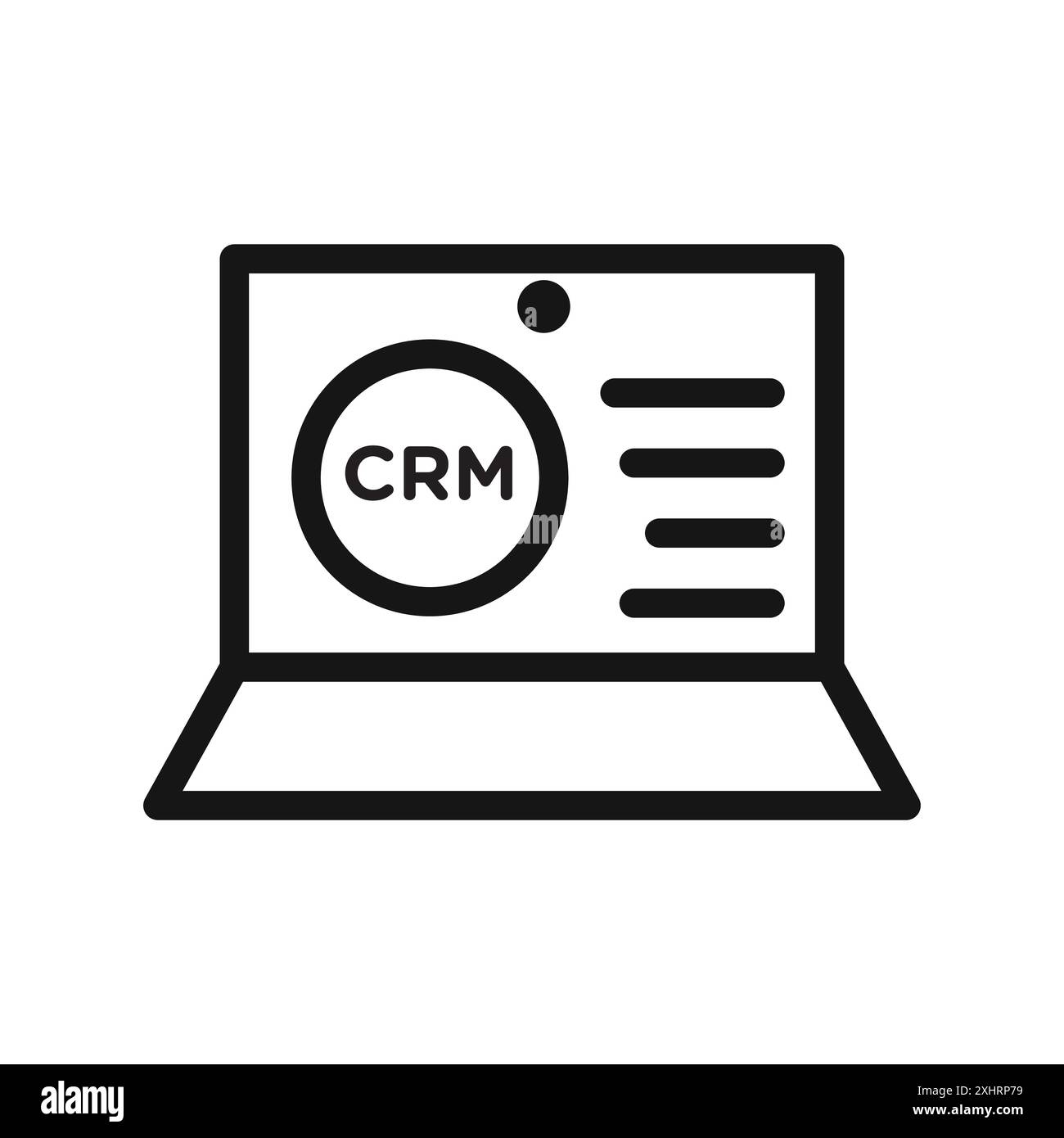 Crm platform Stock Vector Images - Alamy
