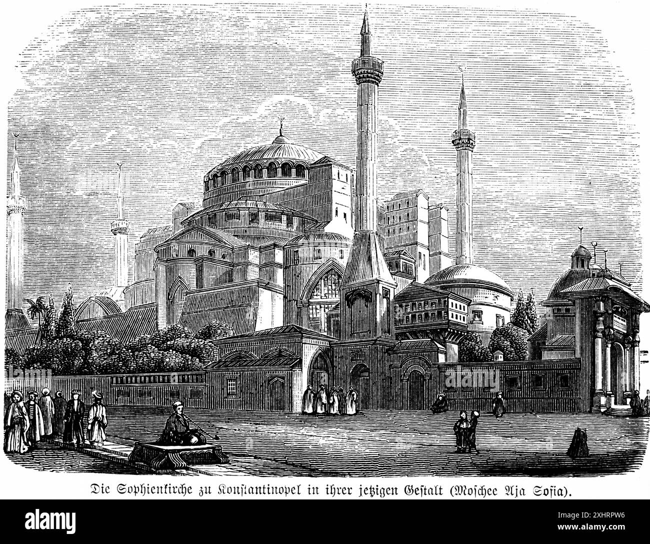 Church of St Sophia in Constantinople, Hagia Sophia in Istanbul, mosque ...