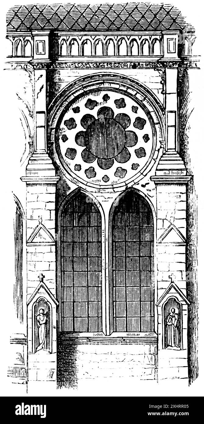 Window of Notre-Dame Cathedral of Chartres, French Gothic, UNESCO World ...