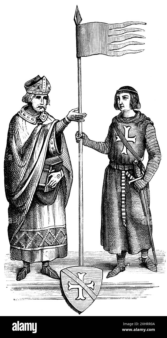 Cleric medieval hi-res stock photography and images - Alamy