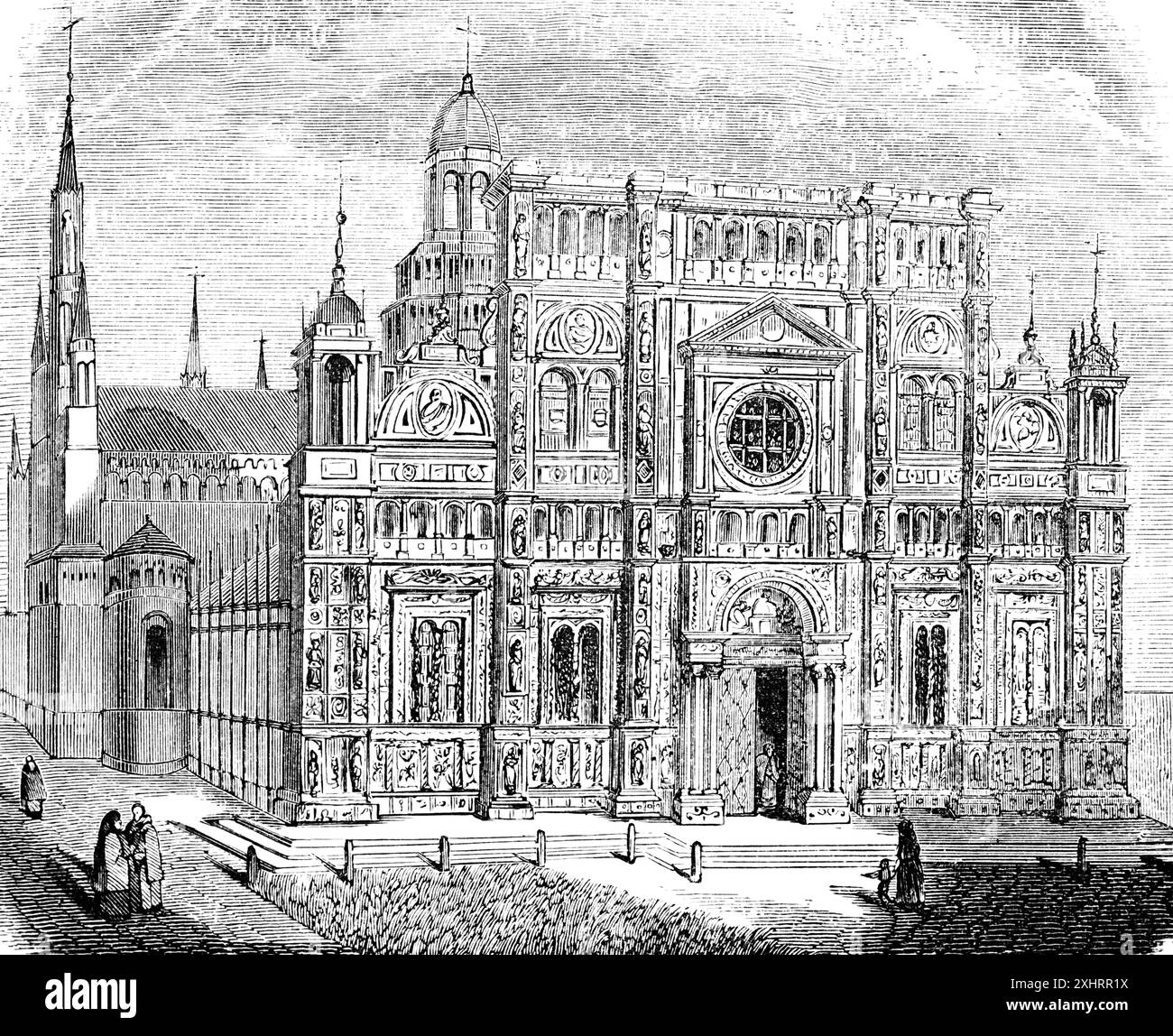 Late gothic style Black and White Stock Photos & Images - Alamy