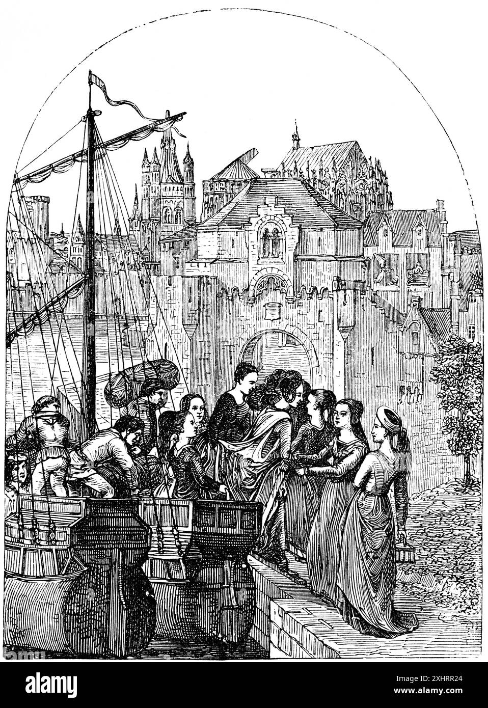 City scene depiction Cut Out Stock Images & Pictures - Alamy