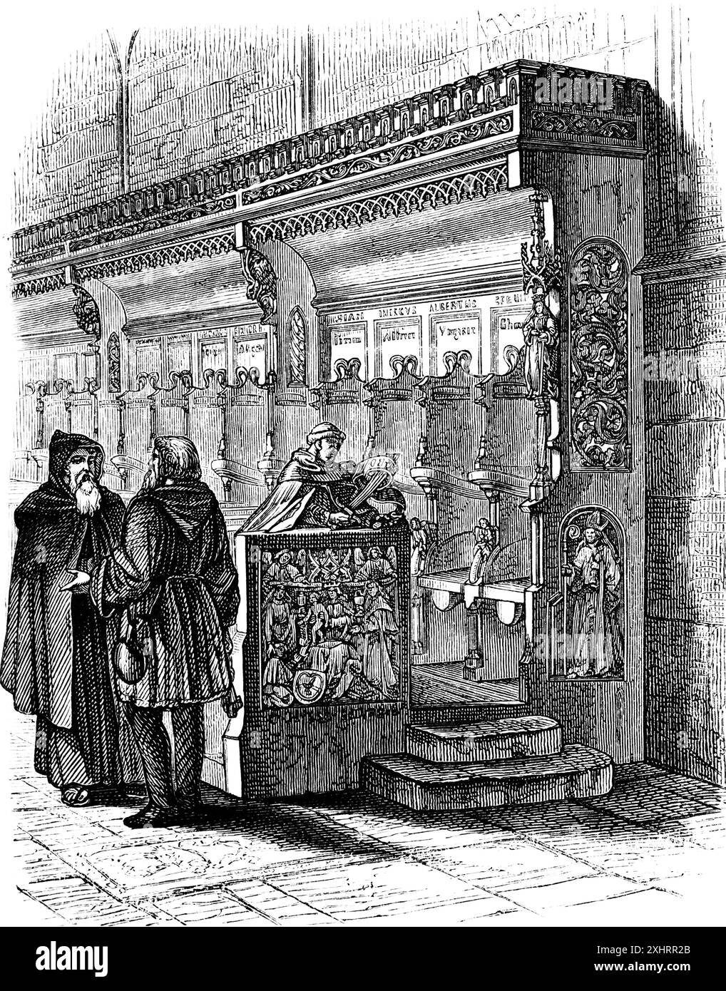 15th century wood carving hi-res stock photography and images - Alamy