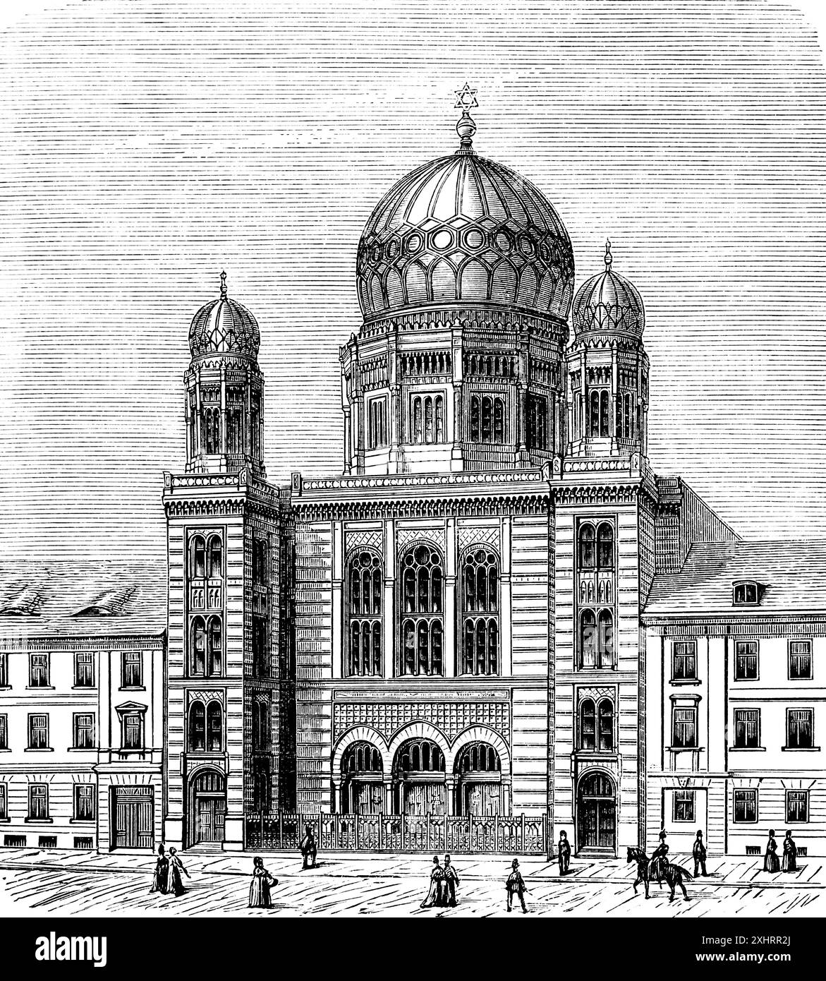 Synagogue tower Black and White Stock Photos & Images - Alamy