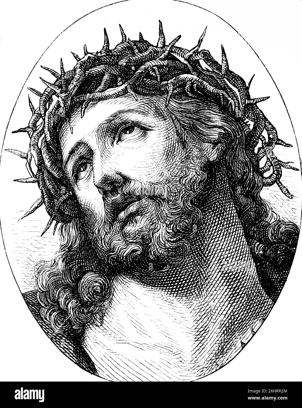 Ecce homo, artist Guido Reni, Bible, Gospel of John, crown of thorns ...