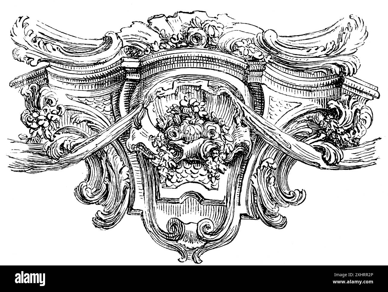 Historic decoration architecture Cut Out Stock Images & Pictures - Alamy