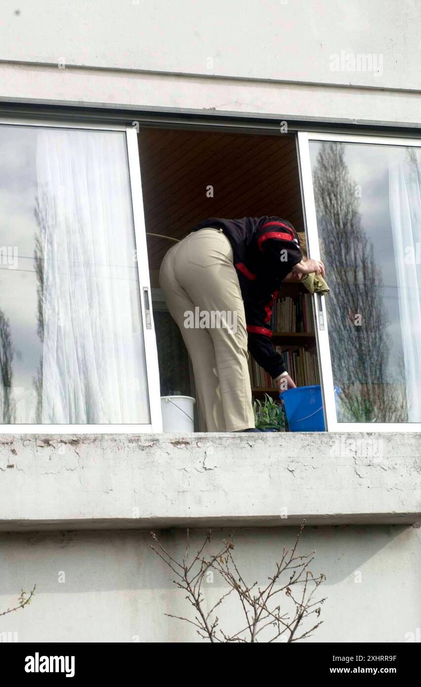 cleaning, doing housework and housekeeping, work in the household ...