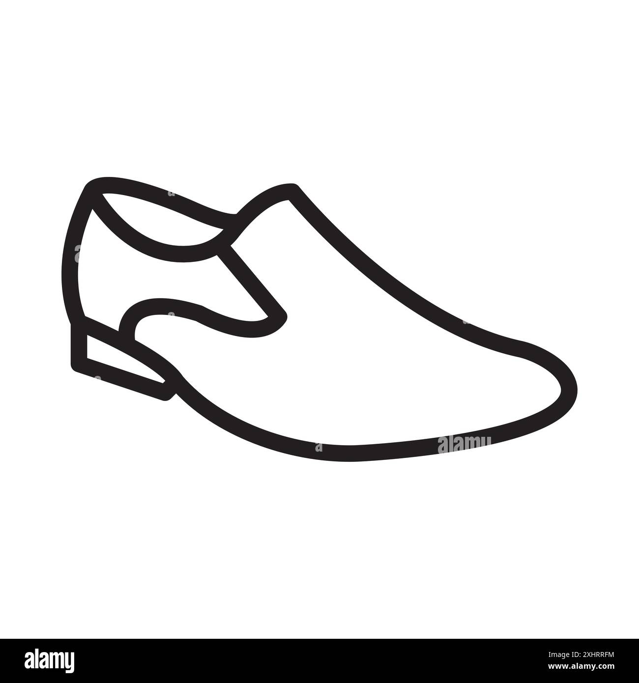 Men Shoes Icon Black line art vector in black and white outline set collection sign Stock Vector ...