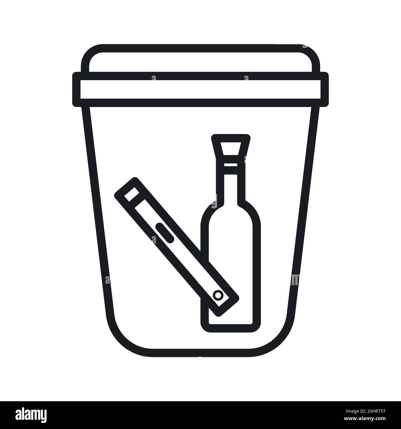 Quitting bad habits icon Black line art vector in black and white ... Quitting bad habits icon Black line art vector in black and white ...