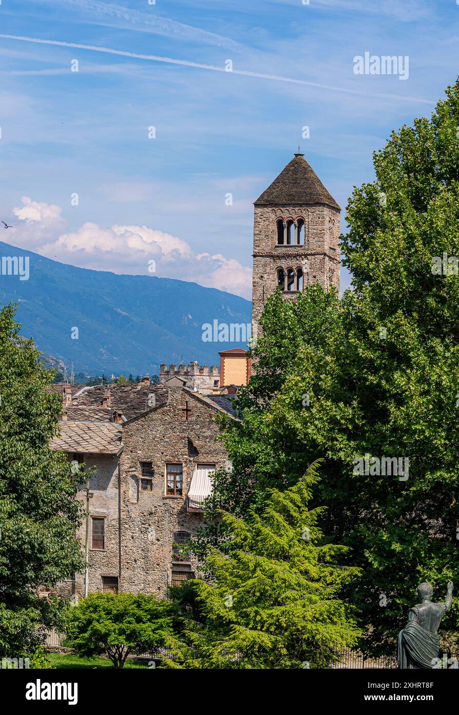 Italy Piedmont Val di Susa Susa - Gardens of Augusto and Santa Maria ...