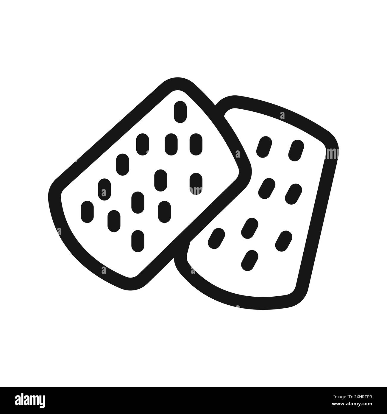 shaobing icon Black line art vector in black and white outline set collection sign Stock Vector ...