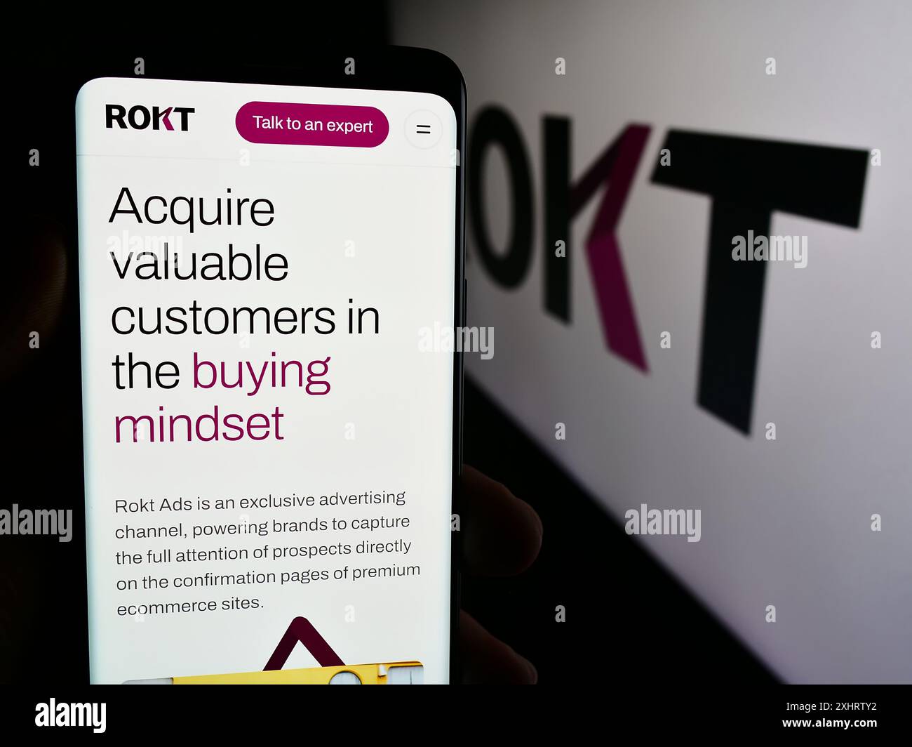 Rokt logo hi-res stock photography and images - Alamy