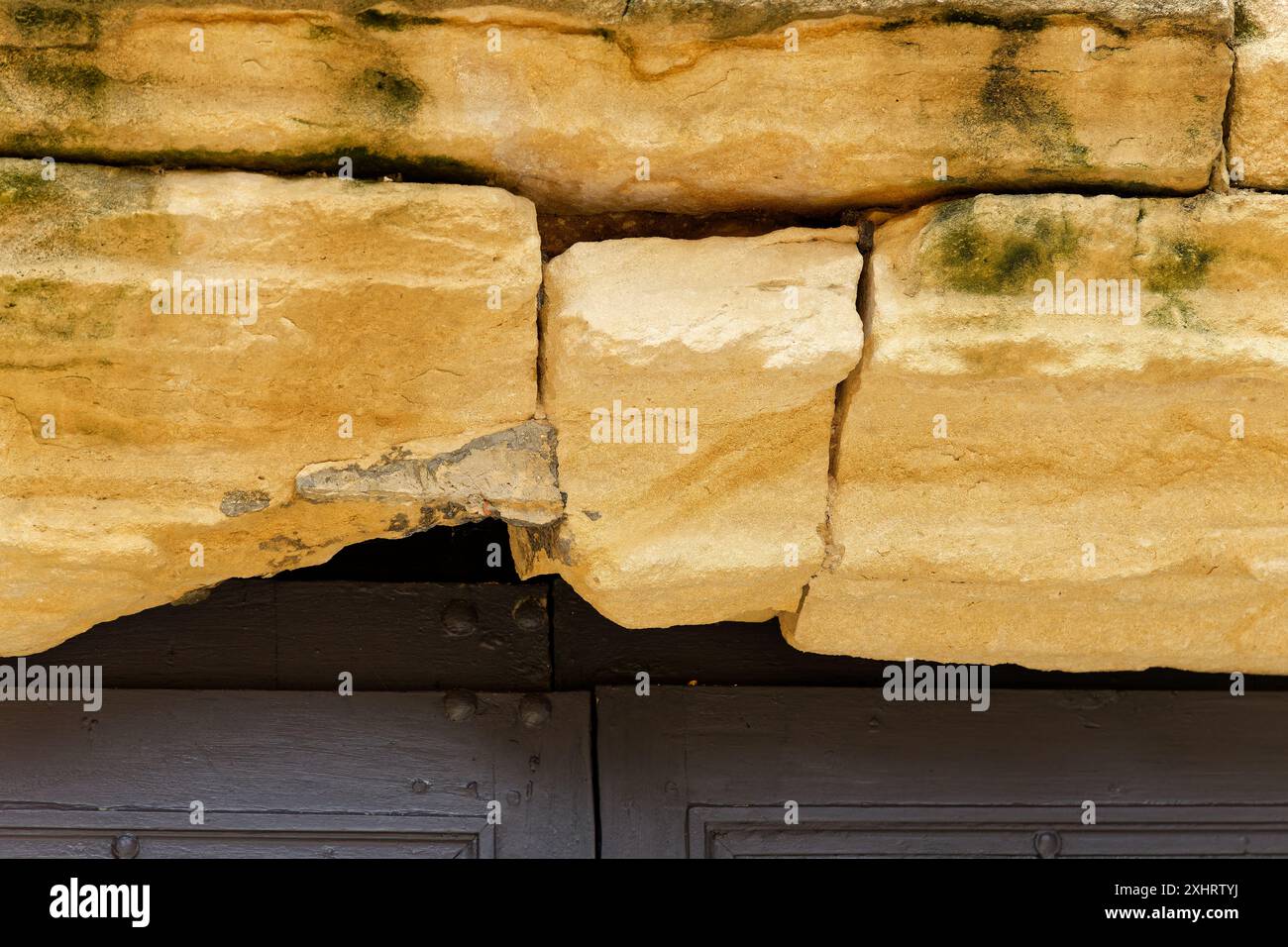 a broken structure, close up image Stock Photo - Alamy