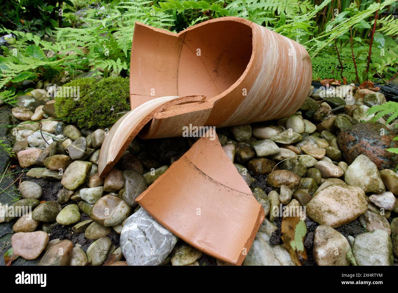 a broken structure, close up image Stock Photo - Alamy