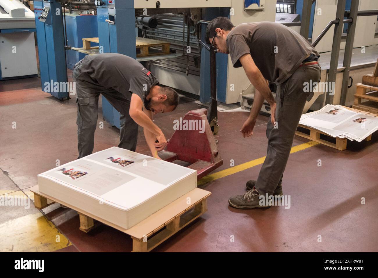 Italian men, work workers printers in fine art photography book ...