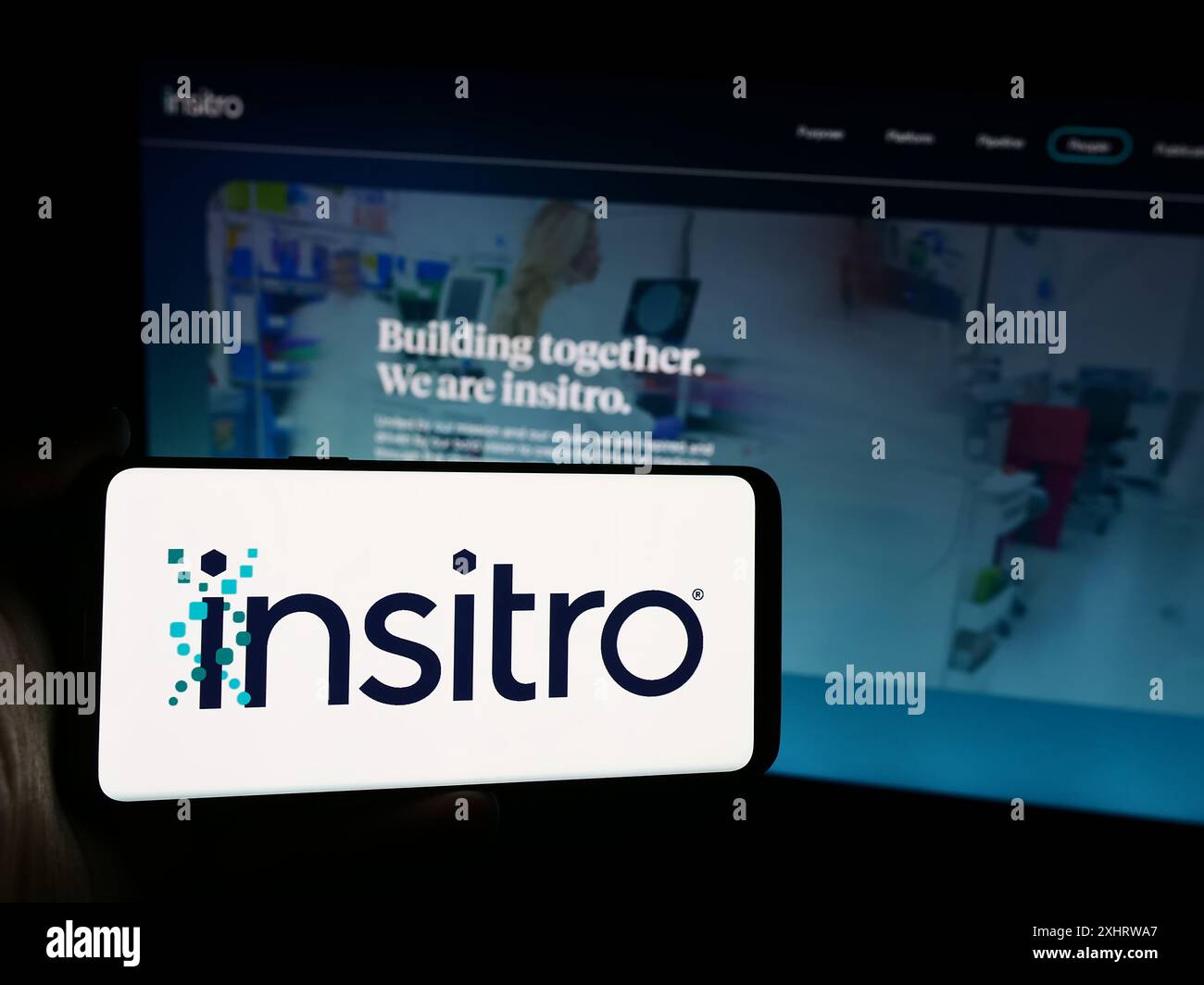 Insitro logo hi-res stock photography and images - Alamy