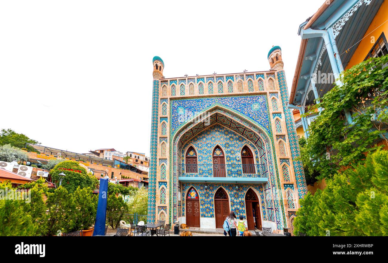Tbilisi, Georgia - 21 JUNE, 2024: Abanotubani meaning the bath district ...