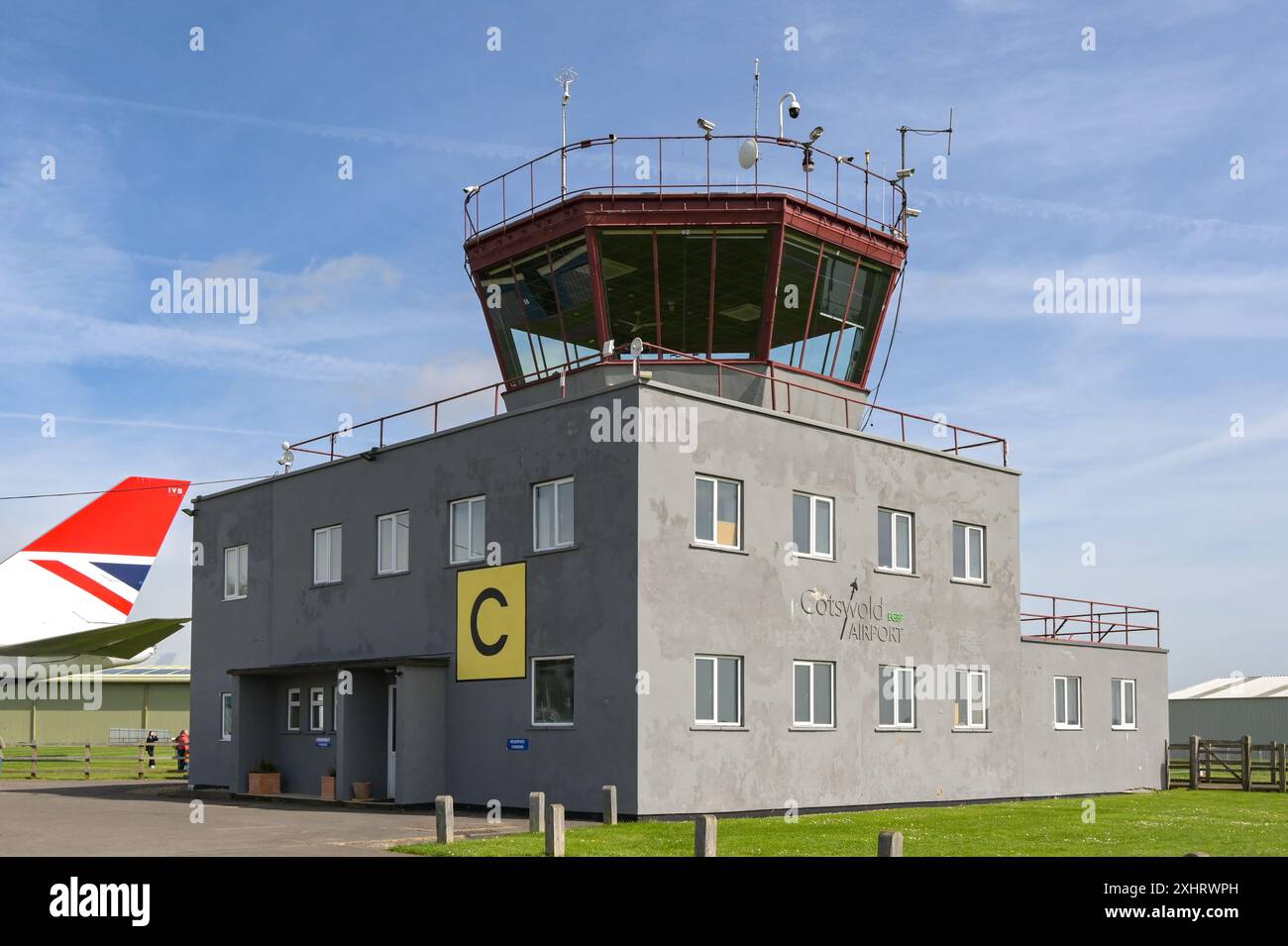 Kemble, Gloucestershire, England, UK - 13 April 2024: Air traffic ...