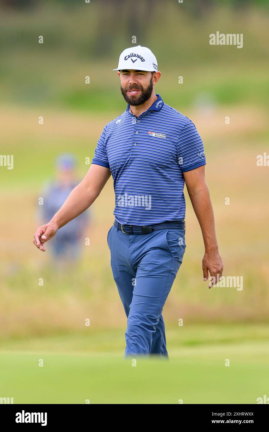 Erik Van Rooyen on the 5th hole during day four of the Genesis Scottish ...