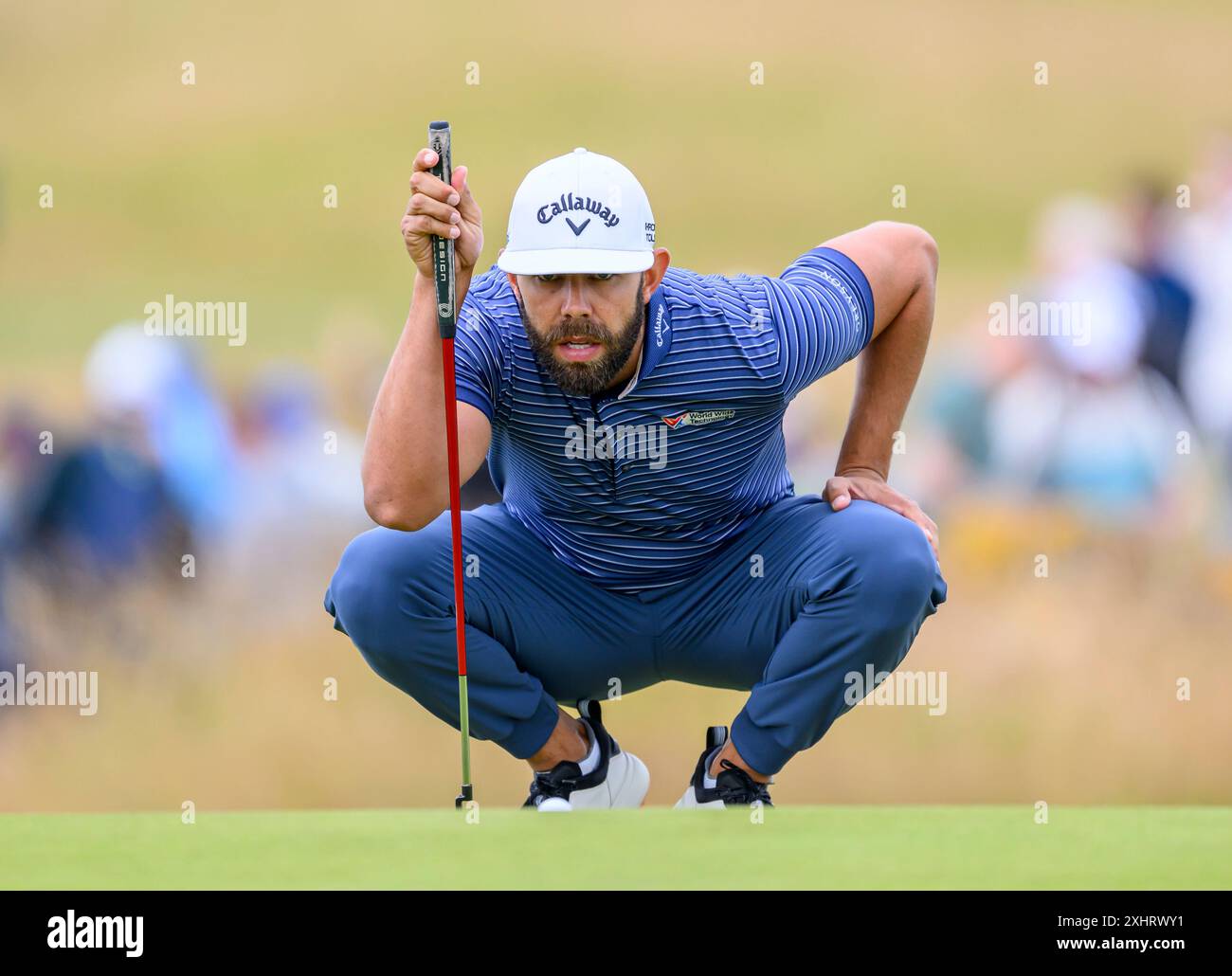 Erik Van Rooyen on the 5th hole during day four of the Genesis Scottish ...
