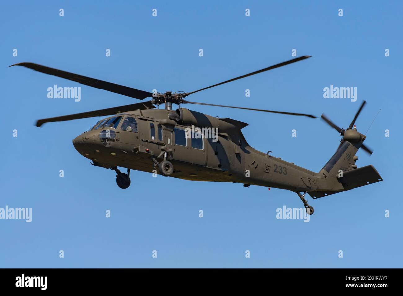UH-60M Black Hawk at CIAV Air Show 2024 in Varazdin, Croatia Stock Photo - Alamy