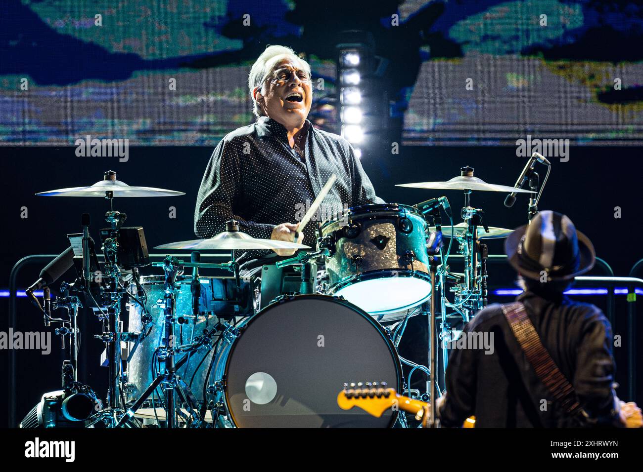 Drummer in the e street band hi-res stock photography and images - Alamy