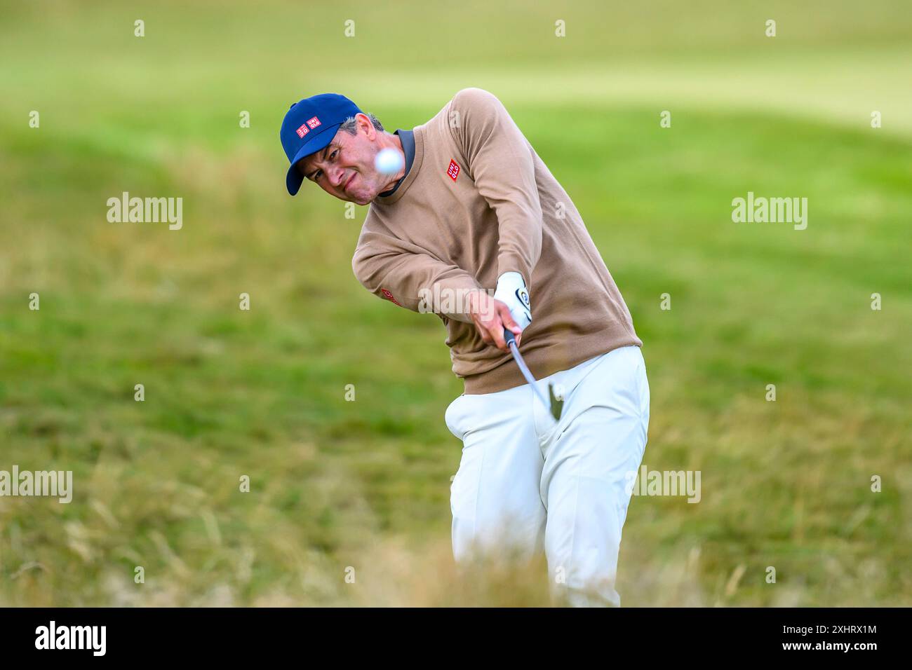 Adam Scott on the 16th hole during day four of the Genesis Scottish ...