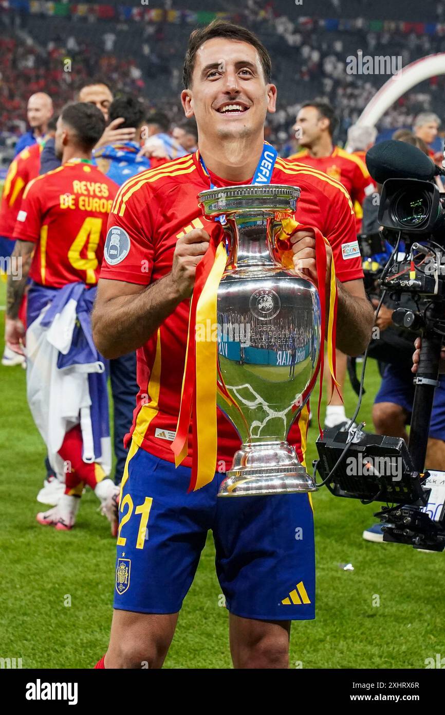 Berlin, Germany. 14th July, 2024. Spain Midfielder Mikel Oyarzabal Real ...