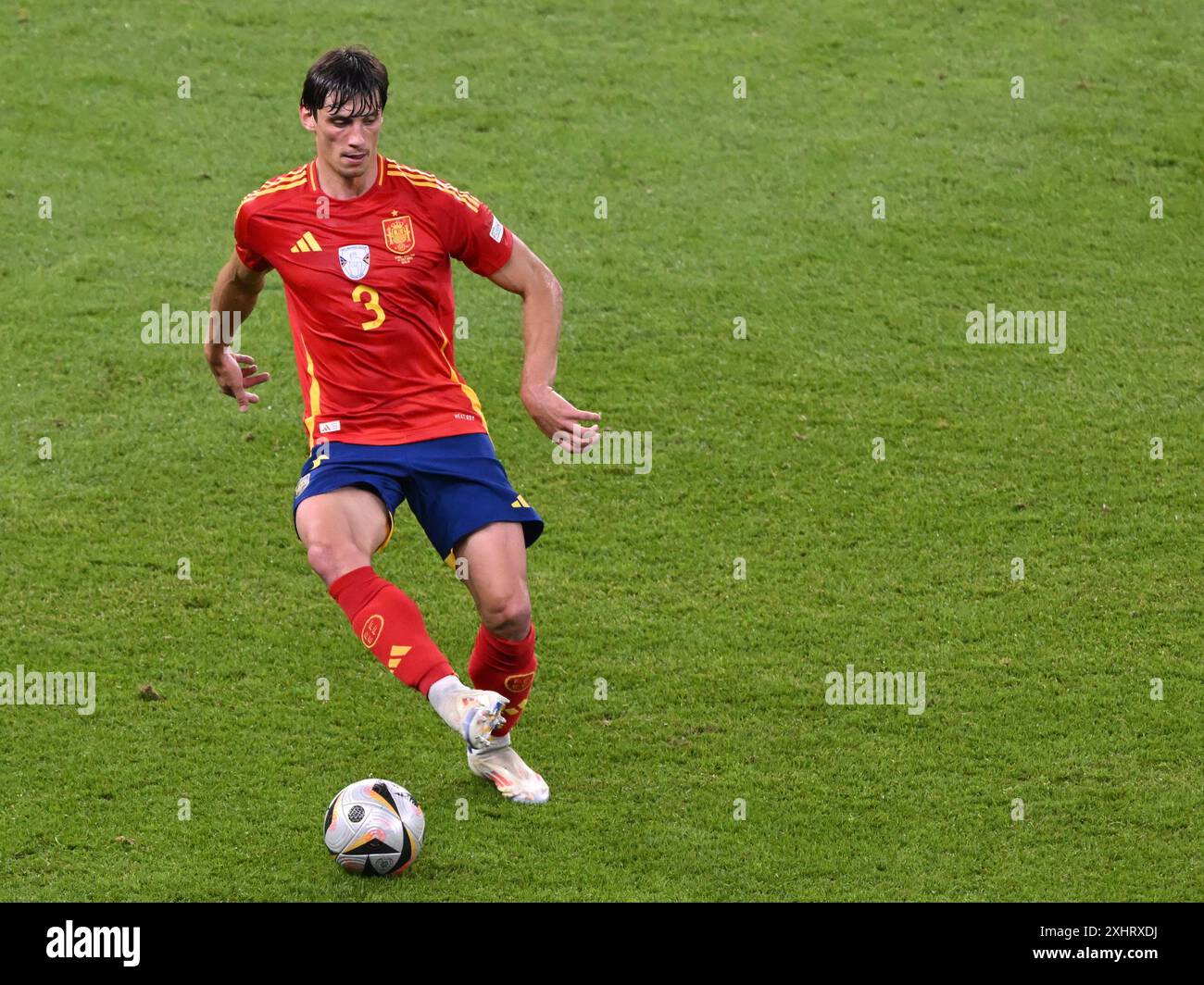 BERLIN - Robin Le Normand of Spain during the UEFA EURO 2024 Final ...