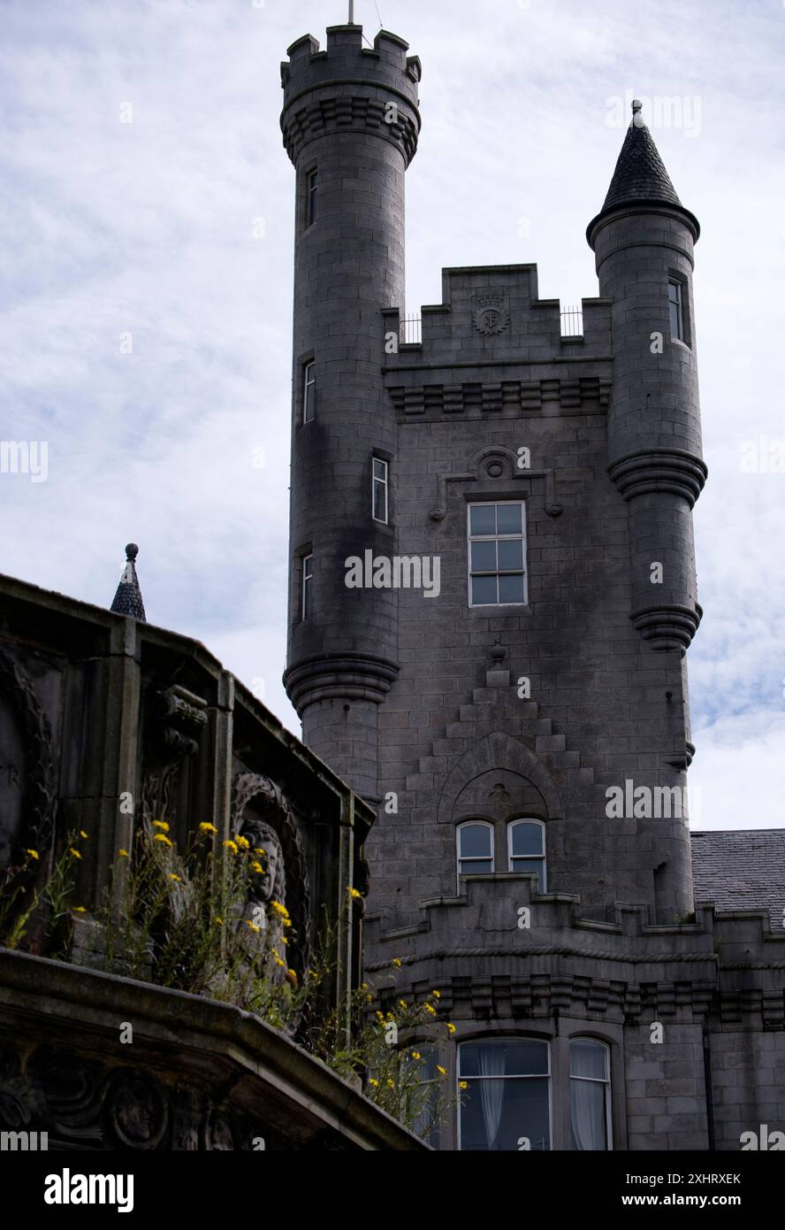 Aberdeen cityscape view, Scotland Stock Photo - Alamy
