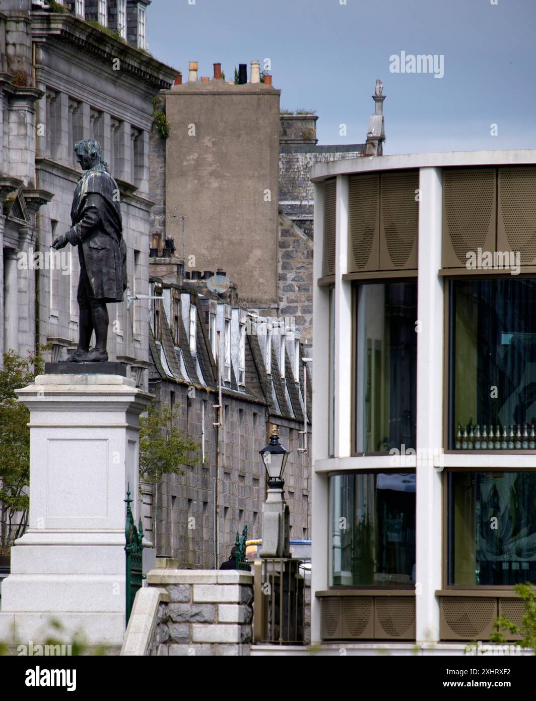 Aberdeen cityscape view, Scotland Stock Photo - Alamy
