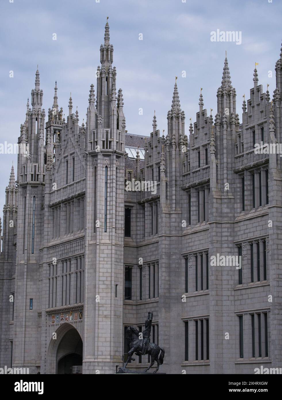 Aberdeen cityscape view, Scotland Stock Photo - Alamy