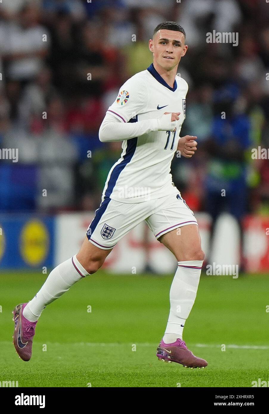 England's Phil Foden during the UEFA Euro 2024 final match at ...