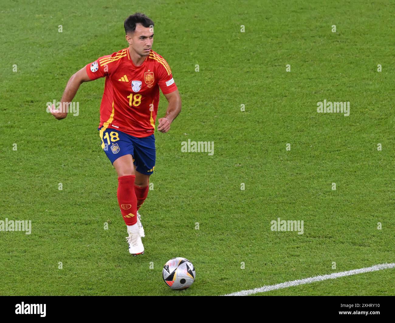 BERLIN - Martin Zubimendi of Spain during the UEFA EURO 2024 Final ...