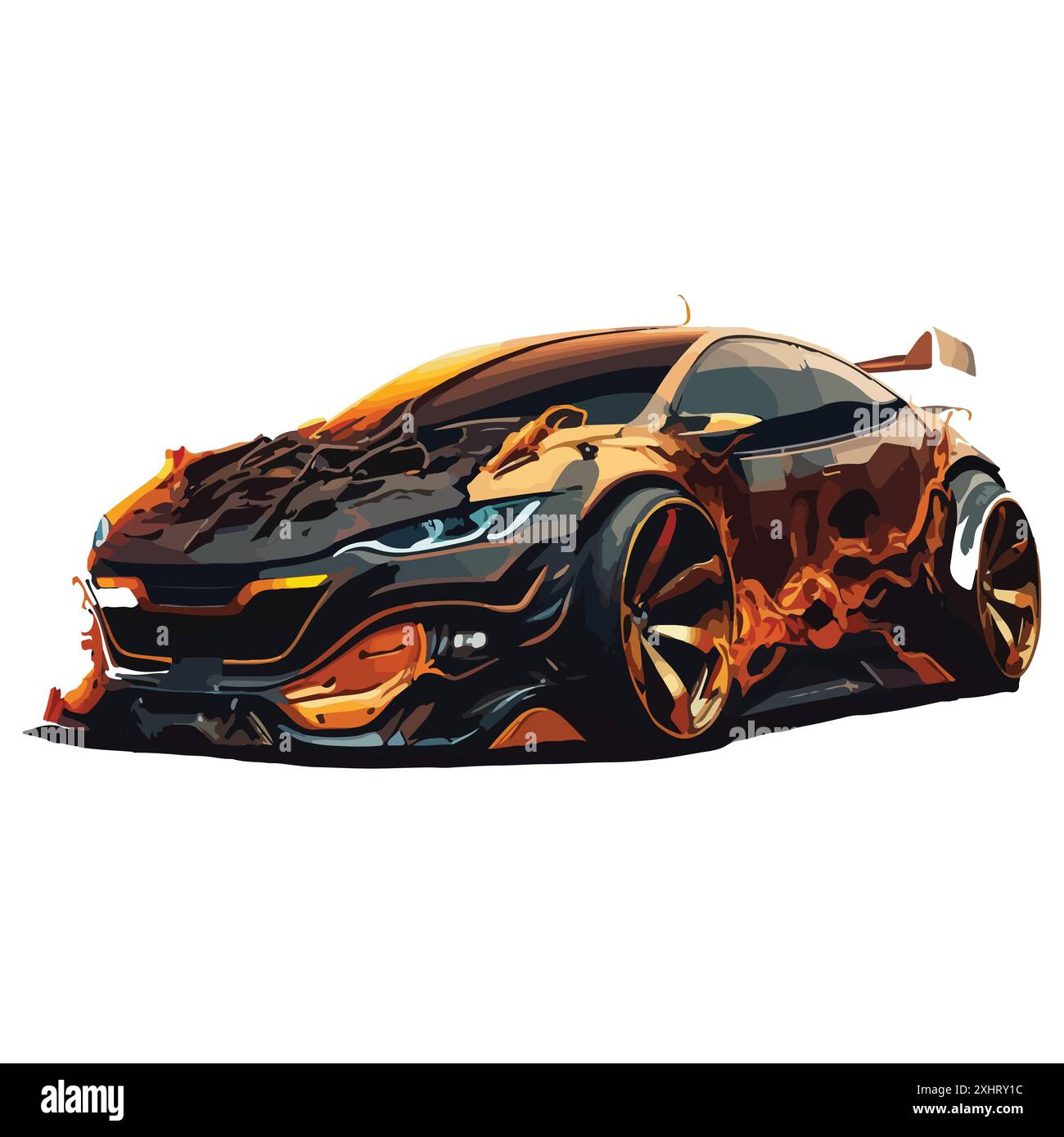 Car Vector Illustration Stock Vector Image & Art - Alamy