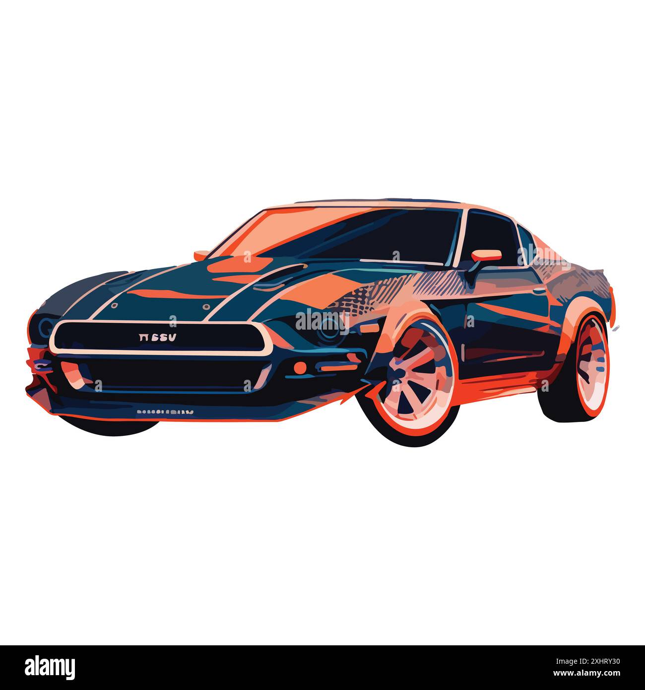 Car Vector Illustration Stock Vector Image & Art - Alamy
