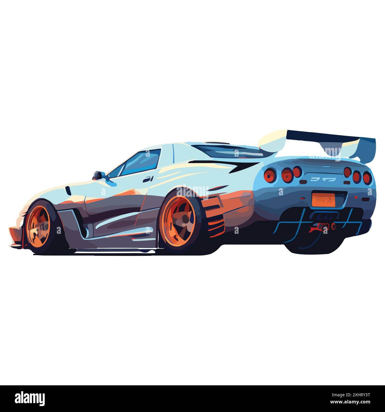 Car Vector Illustration Stock Vector Image & Art - Alamy