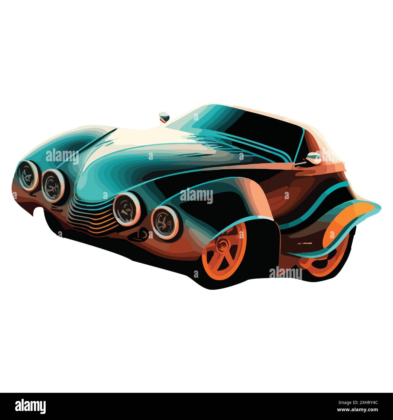 Car Vector Illustration Stock Vector Image & Art - Alamy